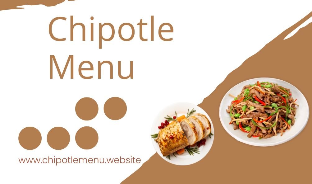 Chipotle Menu Pdf - Chipotle Menu